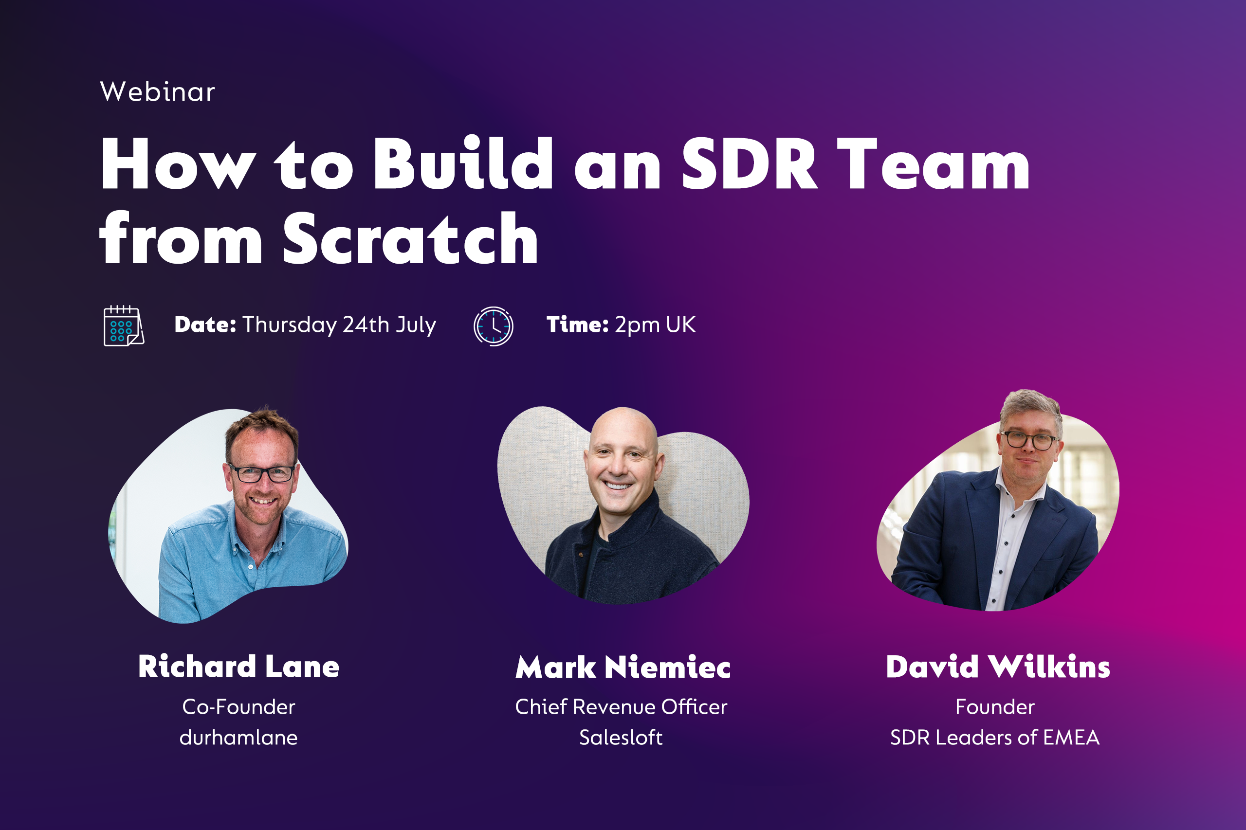 How To Build An SDR Team From Scratch | durhamlane